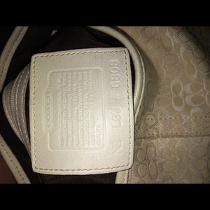 Coach | Bags | Coach Hand Bag Cream Color | Poshmark